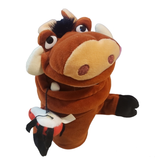 Disney | Toys | Disney Lion King Pumbaa Pumba Warthog Hand Puppet Plush ...